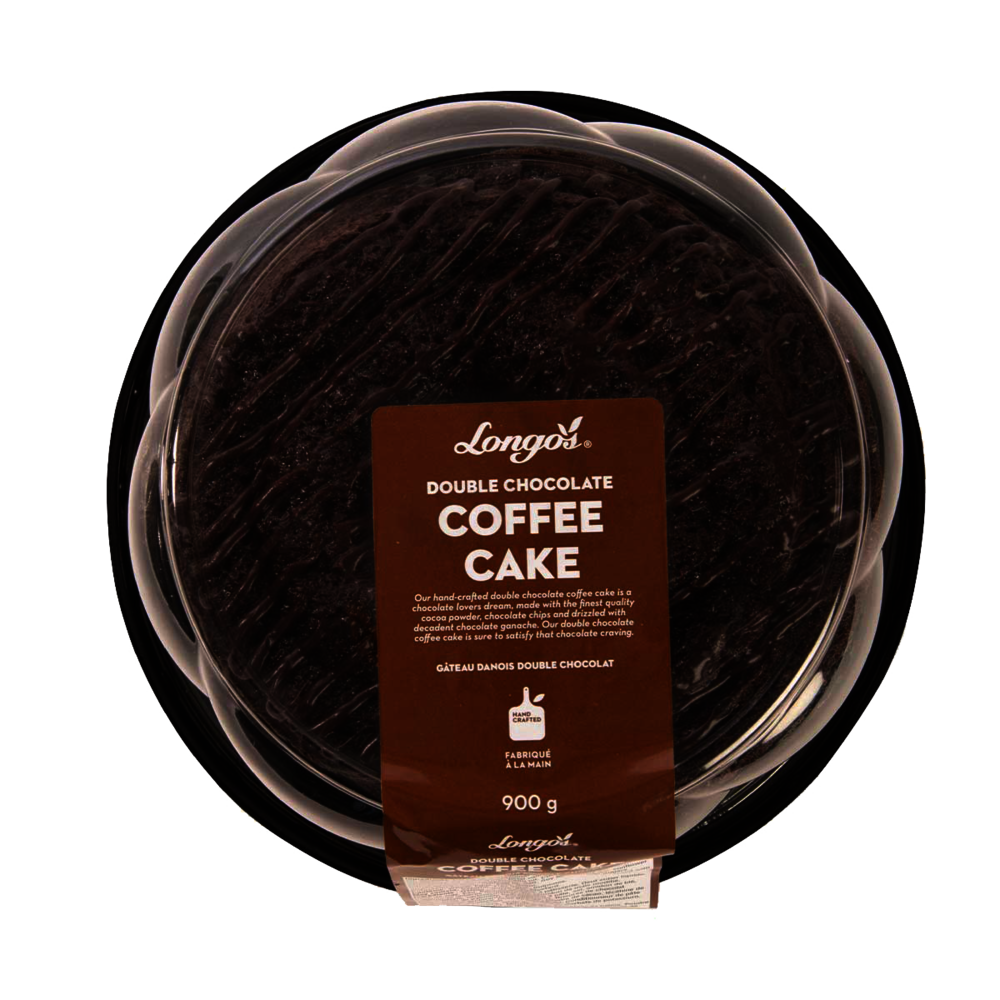 Longo's Double Chocolate Coffee Cake | Catering Products